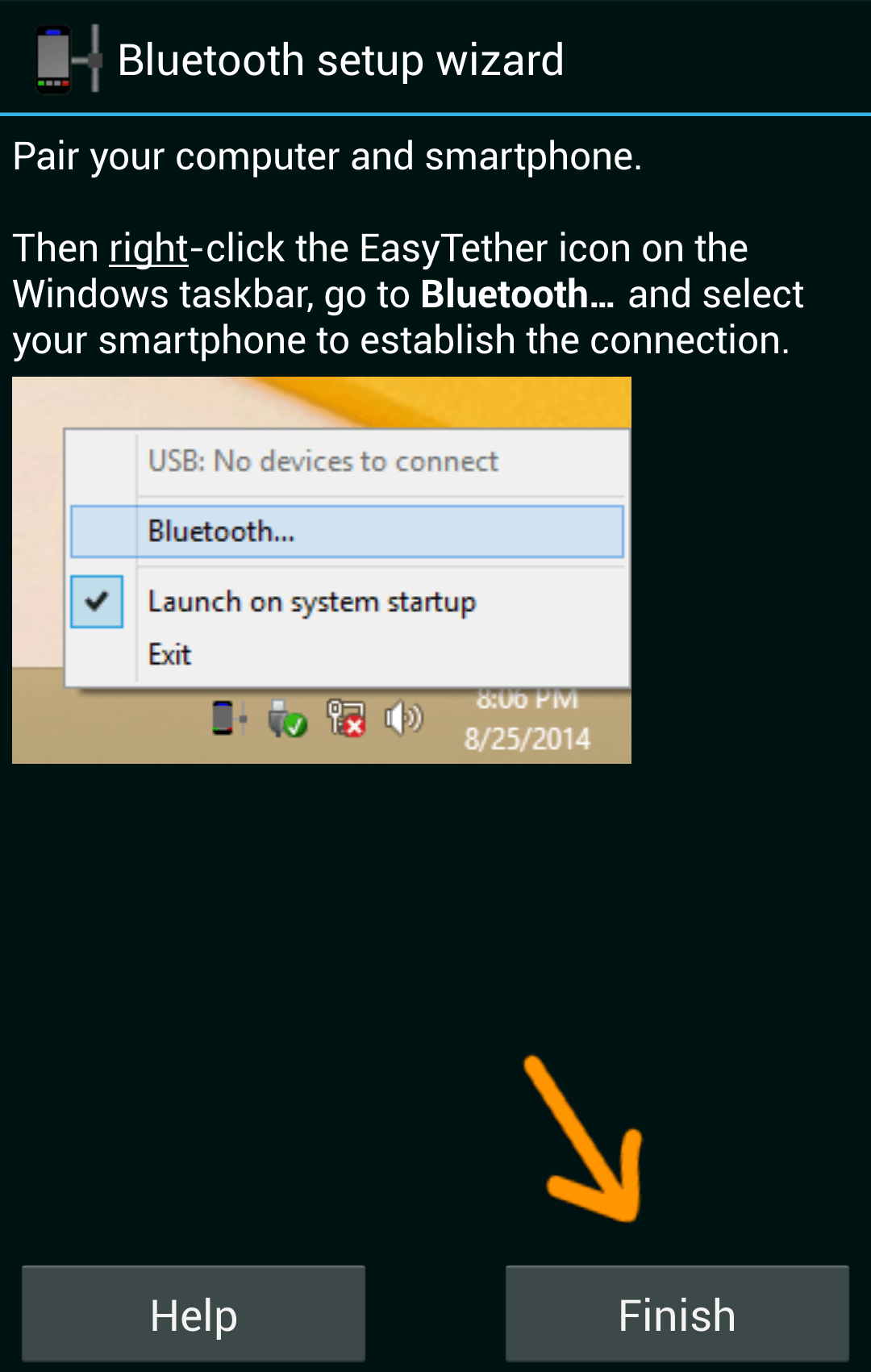 《ガイド》Android端末でテザリング！EasyTetherの使い方 ～Bluetoothテザリング編～: システムサポートを担う人のブログ